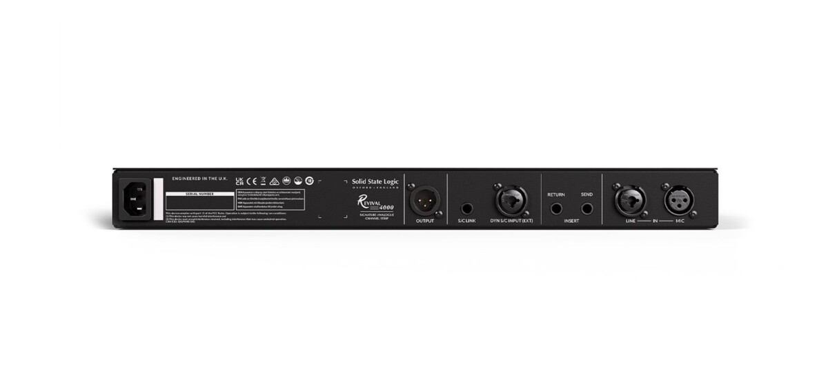 SSL REVIVAL 4000 SIGNATURE ANALOGUE CHANNEL STRIP - Musacorner