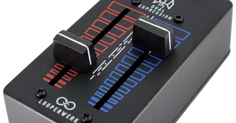 LOOPERWERK DUAL EXPRESSION SLIDER/FADER - Musacorner