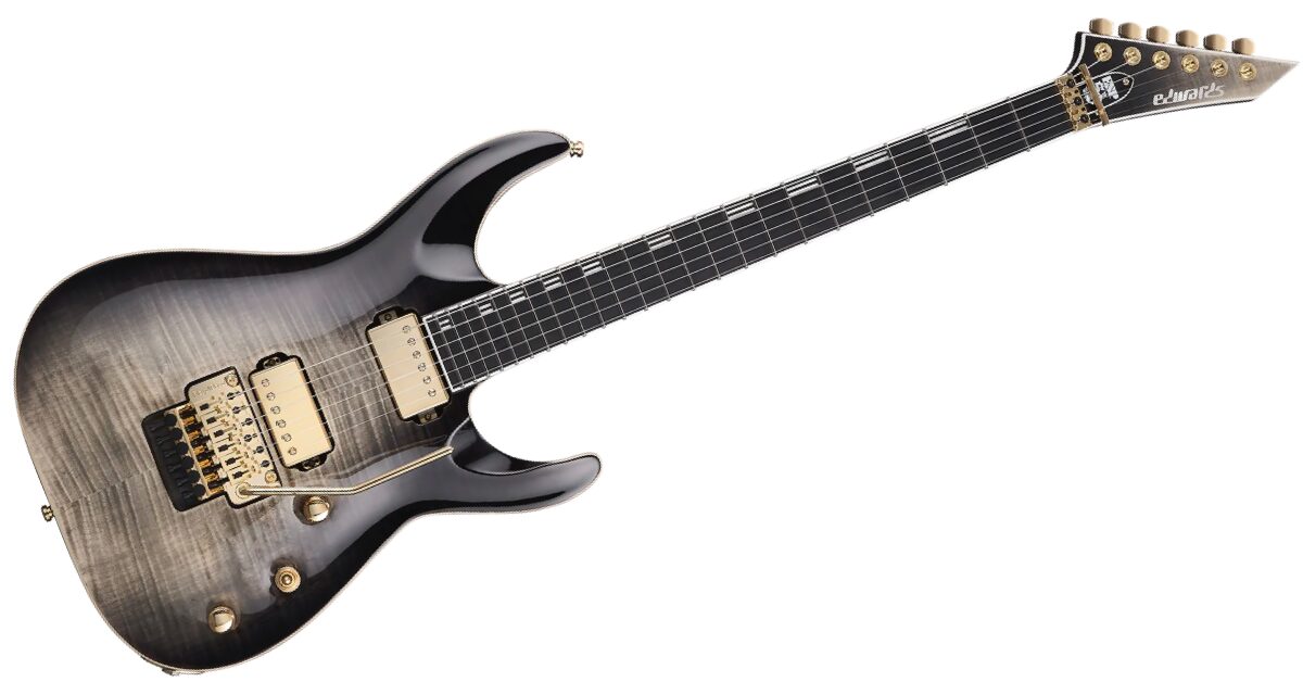ESP EDWARDS HORIZON CUSTOM 50TH ANNIVERSARY ASH BLACK BURST - Musacorner